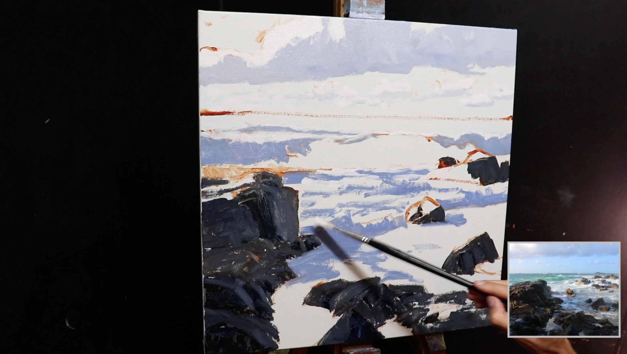 Wild Sea - Painting Tutorial Video Download – Samuel Earp Fine Art