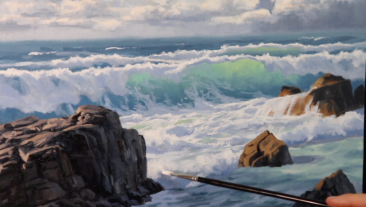 Wild Sea - Painting Tutorial Video Download – Samuel Earp Fine Art
