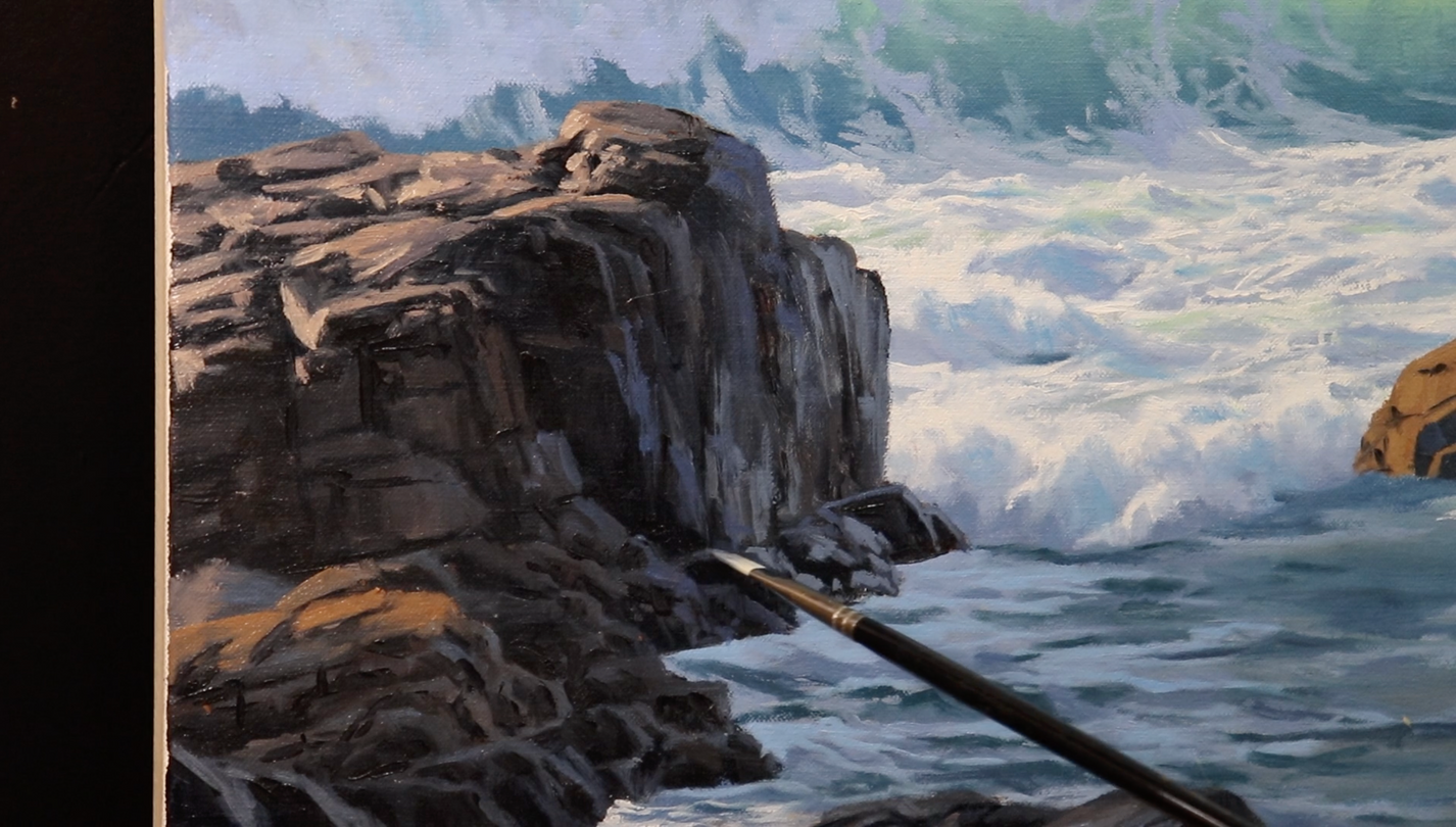 Wild Sea - Painting Tutorial Video Download – Samuel Earp Fine Art