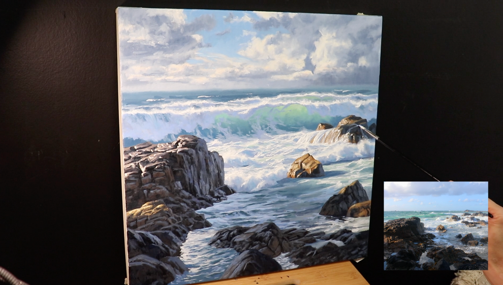 Wild Sea - Painting Tutorial Video Download – Samuel Earp Fine Art